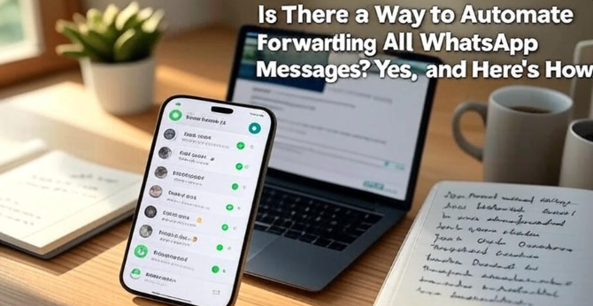 Is There a Way to Automate Forwarding All WhatsApp Messages?